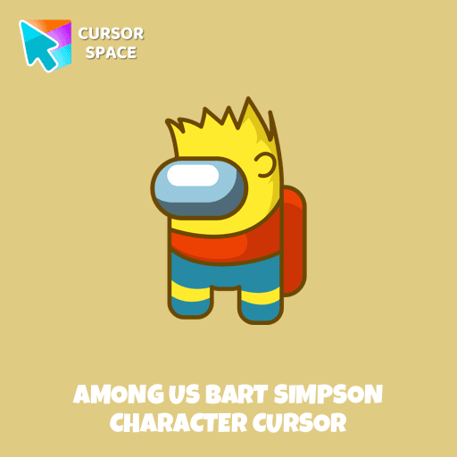 Among Us Bart Simpson Character Cursor - Cursor Pack | Cursor Space