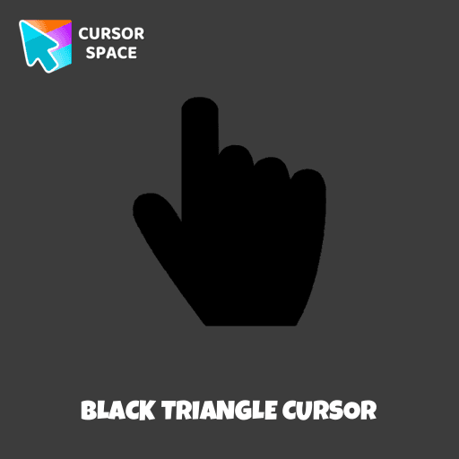 Black Triangle Cursor - Cursor Pack | Cursor Space