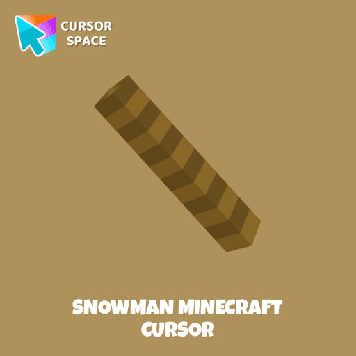 Snowman Minecraft Cursor - Cursor Pack | Cursor Space
